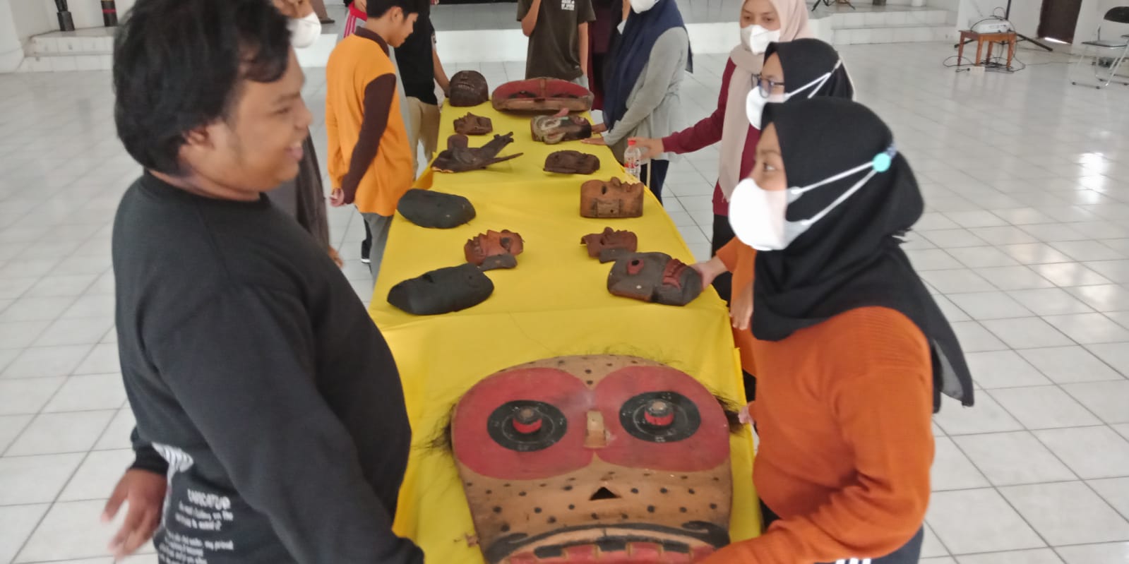 Museum Balanga Kalteng Gelar Pameran Temporer Topeng Sababuka - Ini Kalteng