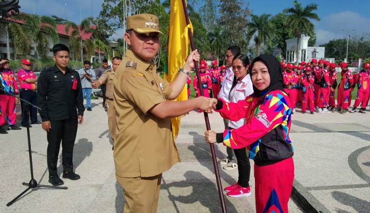 Deddy Winarwan Harapkan Atlet Barsel Bertanding Sportif - Ini Kalteng