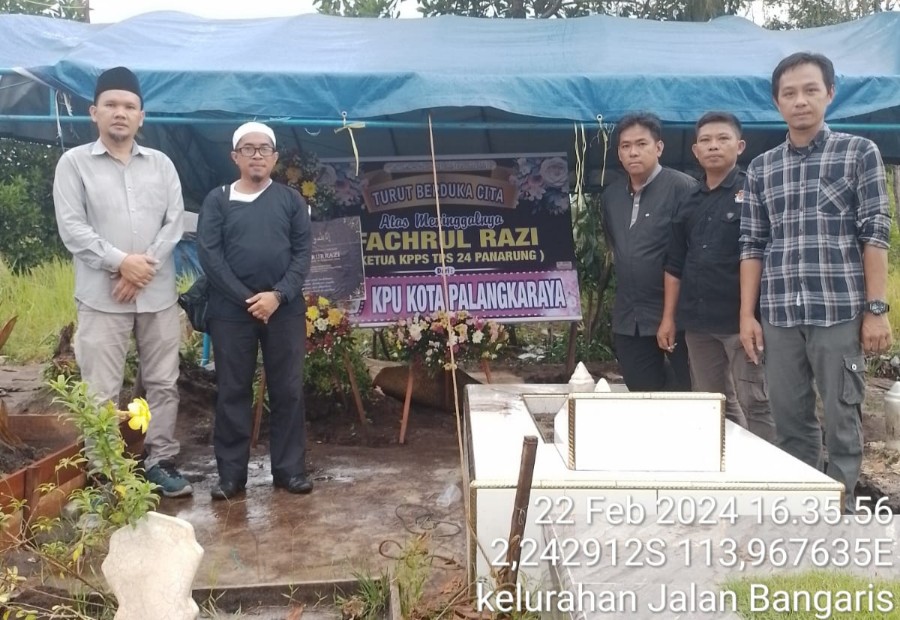 Ketua KPPS TPS 24 Kelurahan Panarung Meninggal Dunia - Ini Kalteng