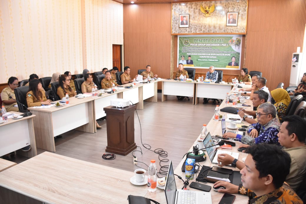 Pemkab Kapuas Gelar FGD Penyusunan KLHS RPJPD dan RPJMD - Ini Kalteng